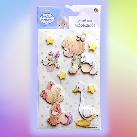 Precious Moments | Other | Precious Moments 3d Stickers Arts And Crafts ...